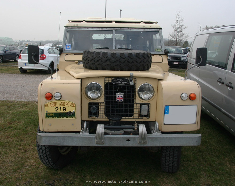 Land Rover Hardtop 2.3 (LR 88 OP,LR 109 OP) (69 Hp)